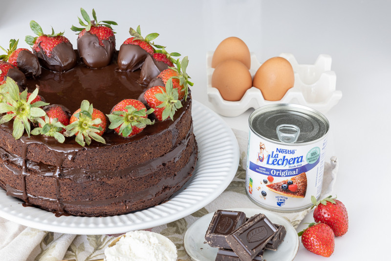 Bizcocho Triple Chocolate La Lechera
