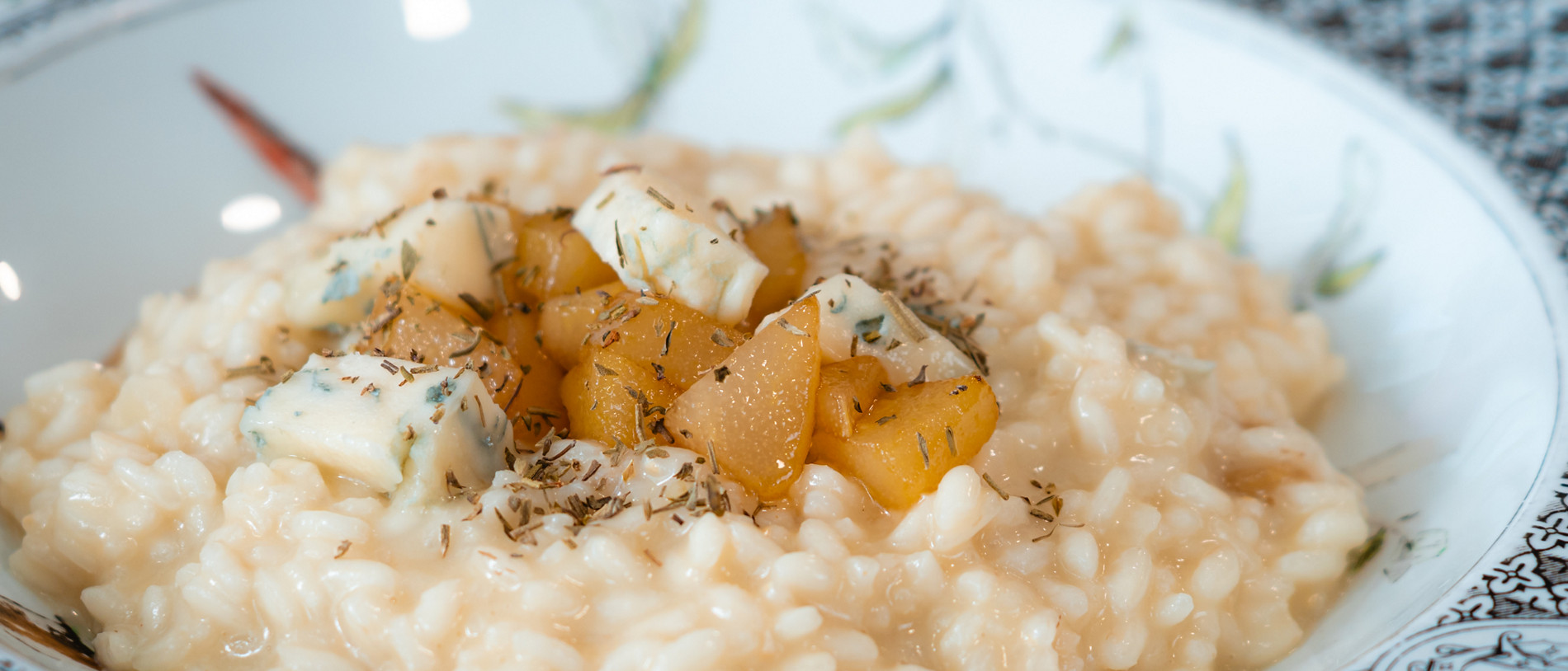 Risotto de Gorgonzola y Pera