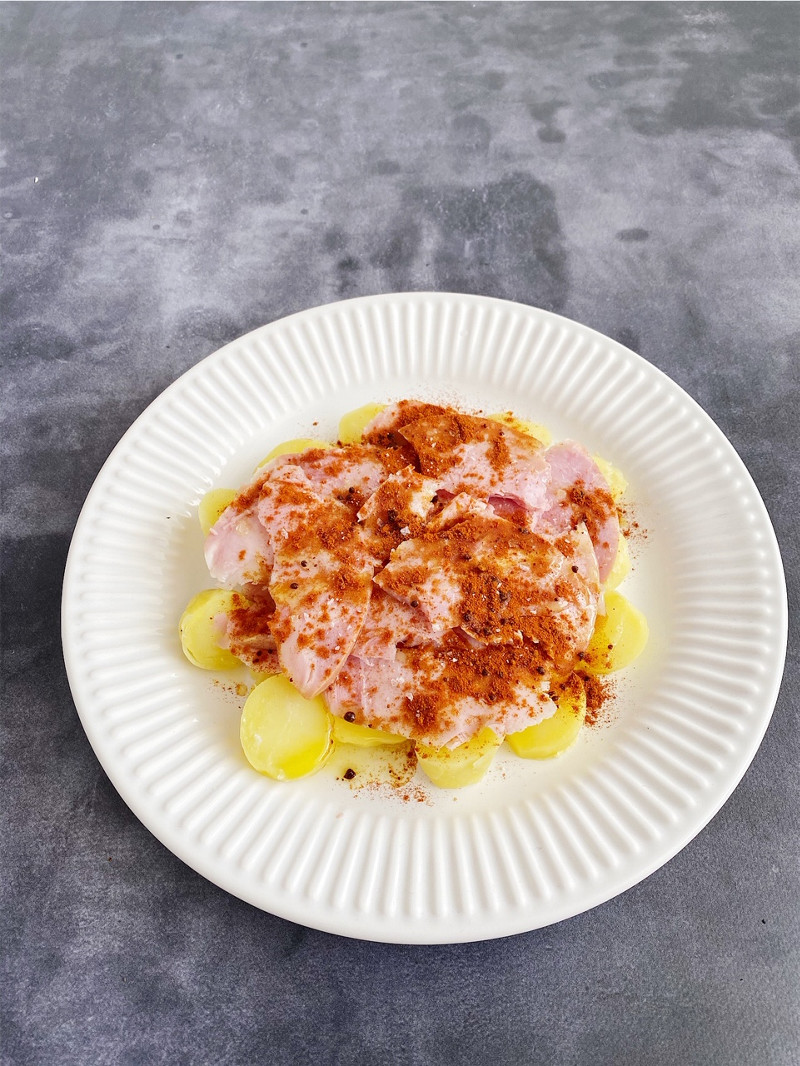 Lacón con cachelos en Thermomix®
