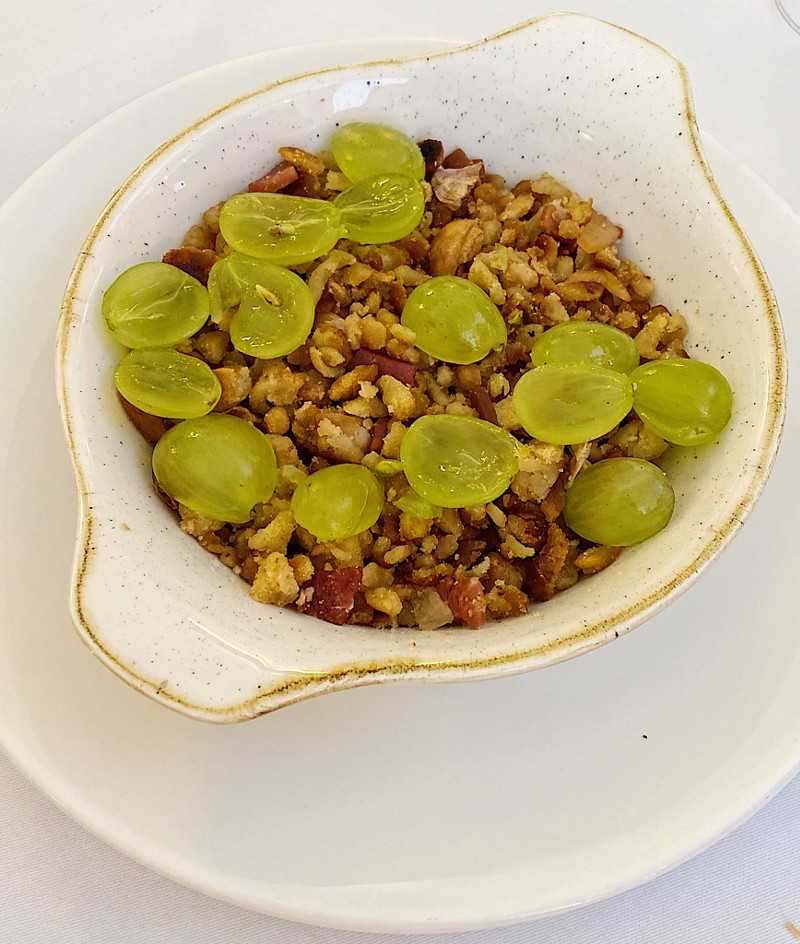 Migas con uvas en Thermomix®