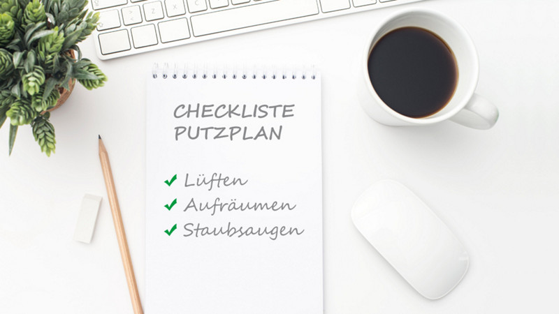 Putzplan Vorlage zum Ausdrucken (Wochenplan & Jahresplan) - Vorwerk Kobold