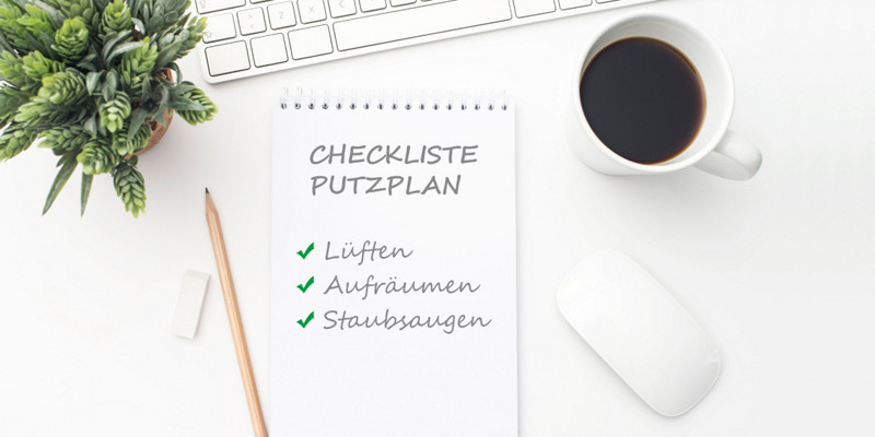 Putzplan Vorlage zum Ausdrucken (Wochenplan & Jahresplan) - Vorwerk Kobold